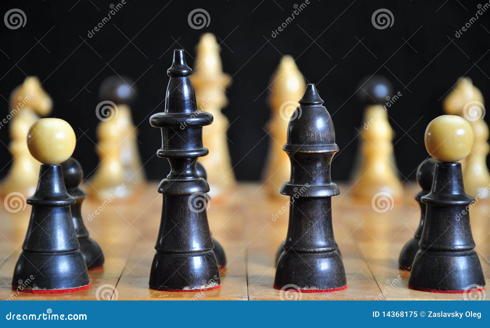 Old chess. stock image. Image of carving, competition - 14368175