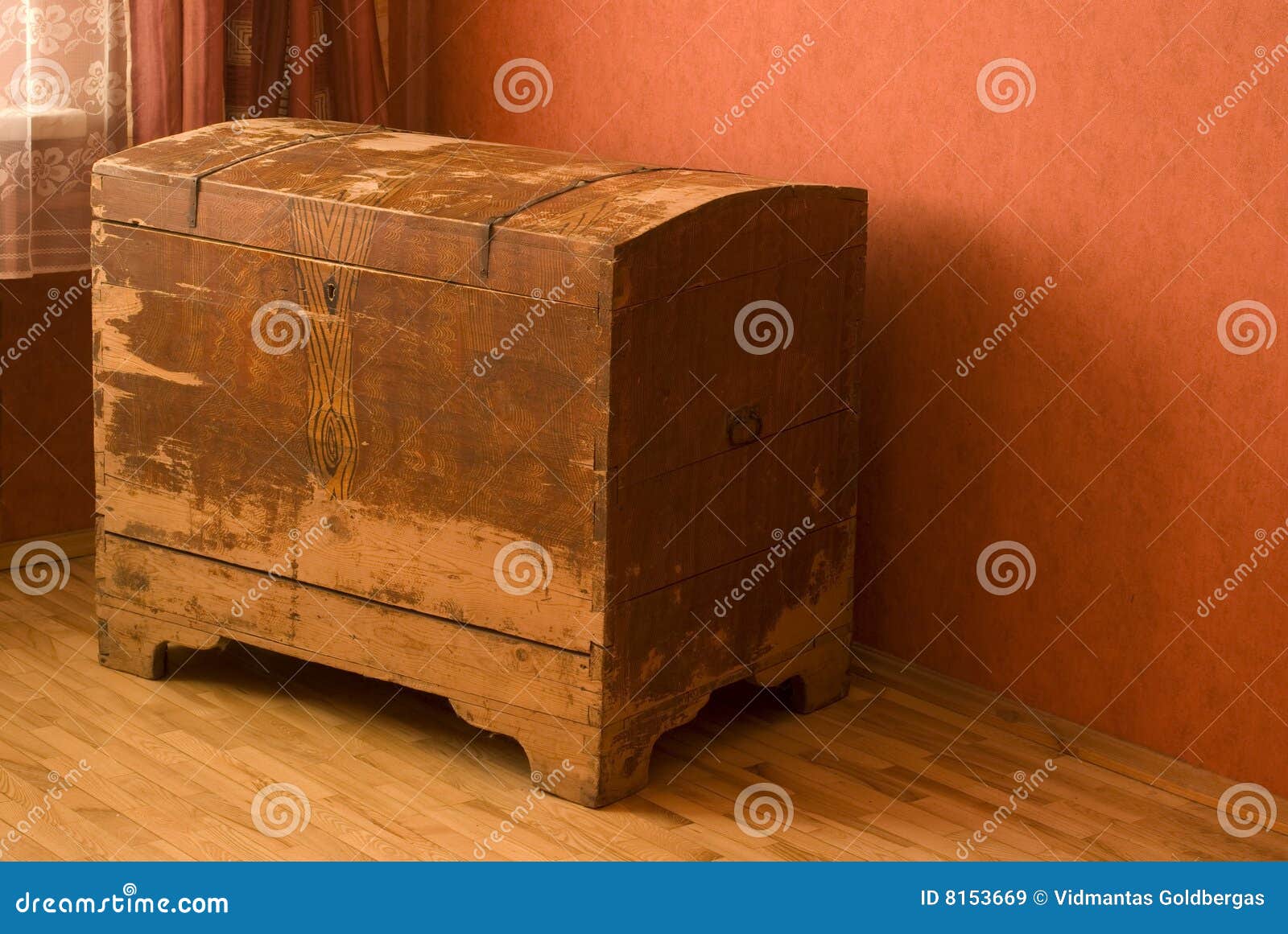 Old chest stock image. Image of chamber, interior, dirty - 8153669