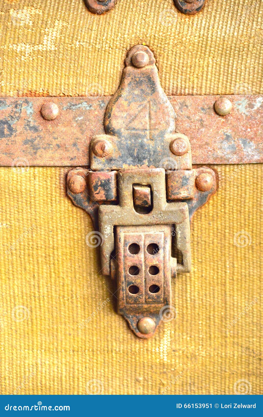 Old Chest Latch stock image. Image of detail, rivet, hidden - 66153951