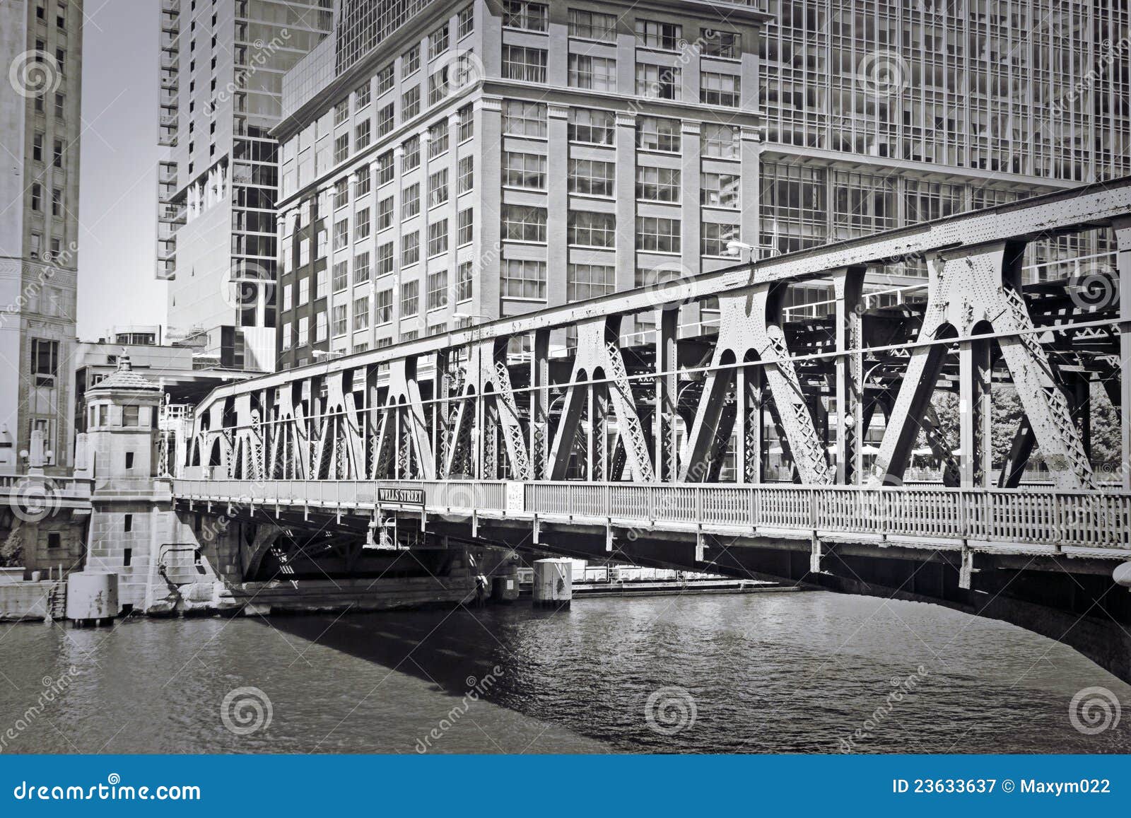 Old Chicago Design stock image. Image of landmark, metal - 23633637