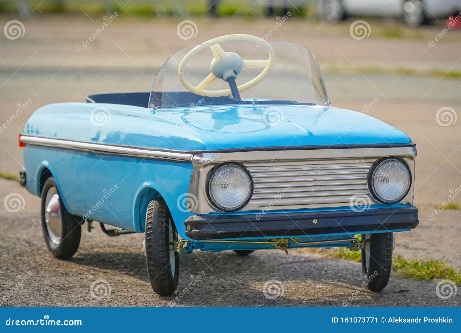 Old children`s car stock image. Image of park, family - 161073771