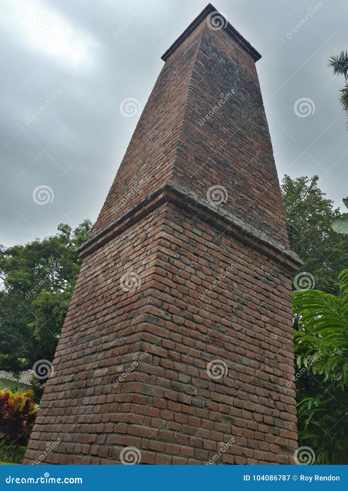 Old chimney stock image. Image of chimney, structure - 104086787