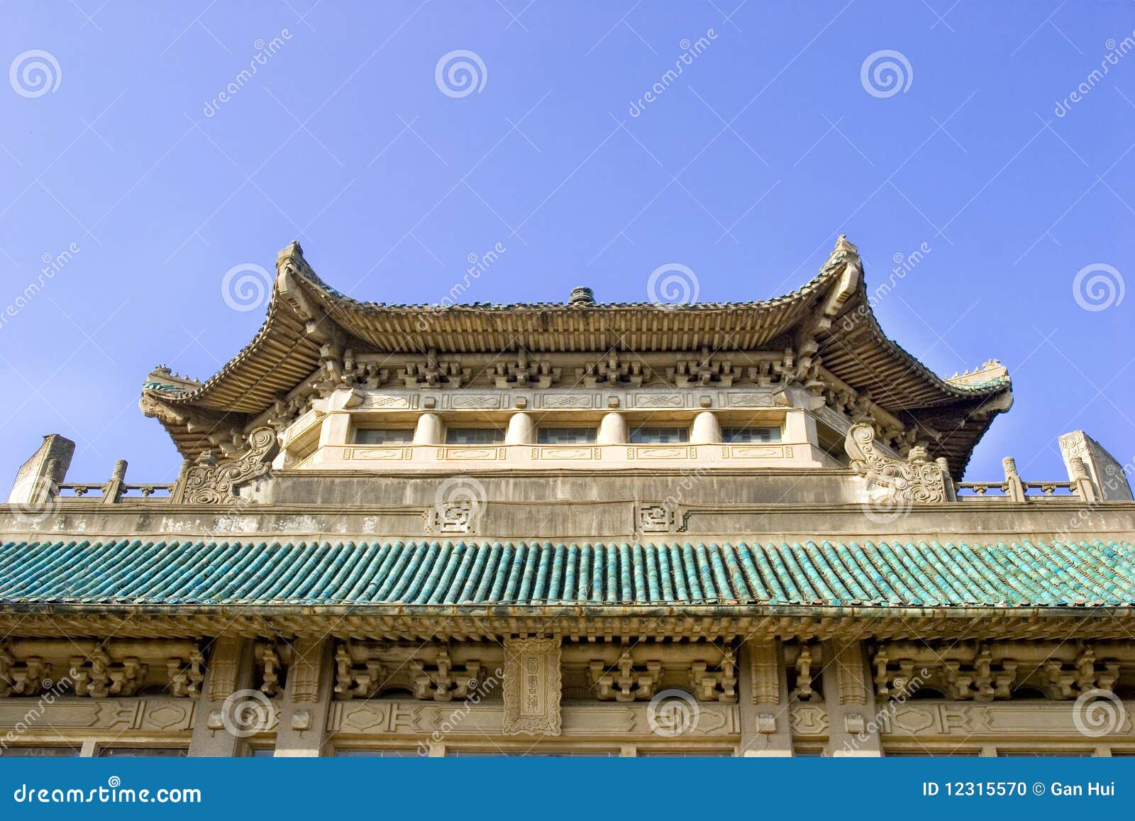 Old Chinese building stock photo. Image of chinese, ancient - 12315570
