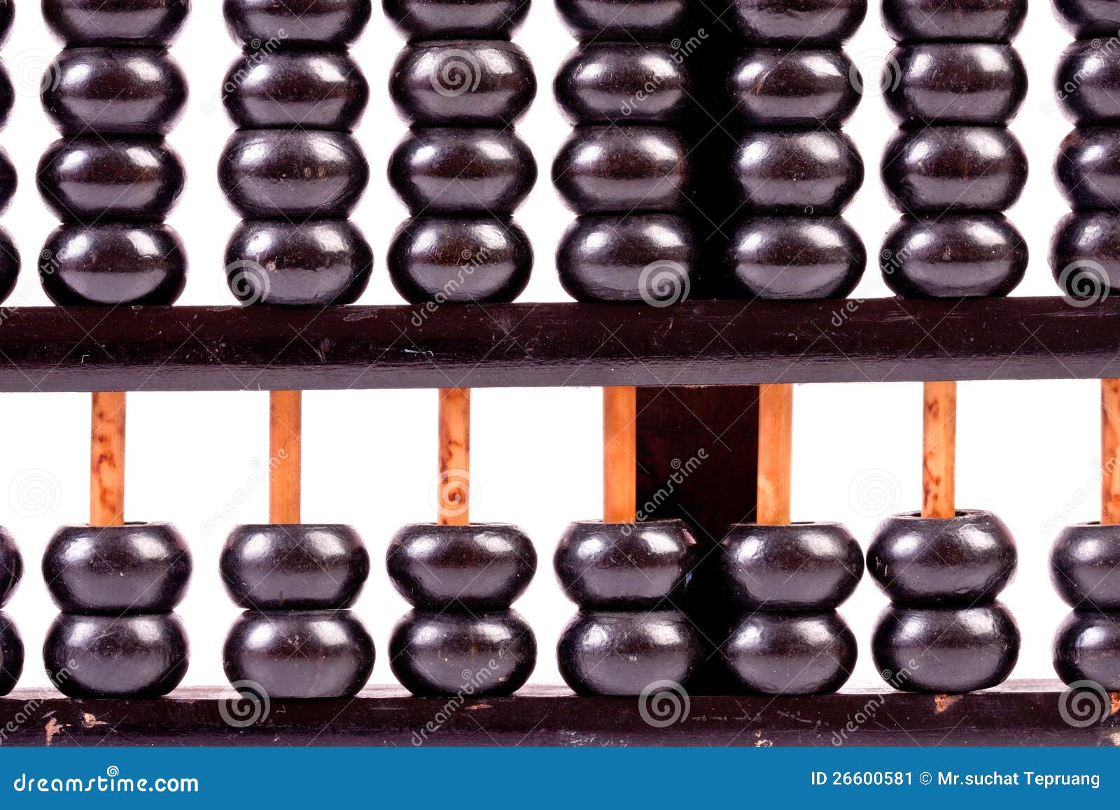 Old Chinese Calculator on White Stock Image - Image of arithmetical ...