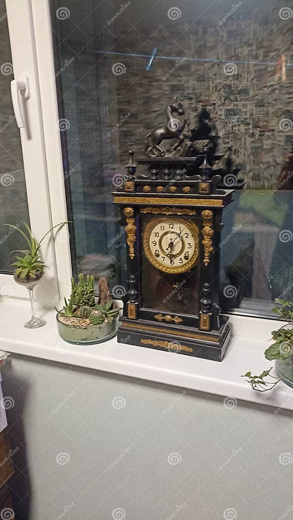 Old Chinese clock stock photo. Image of clock, chinese - 265136672