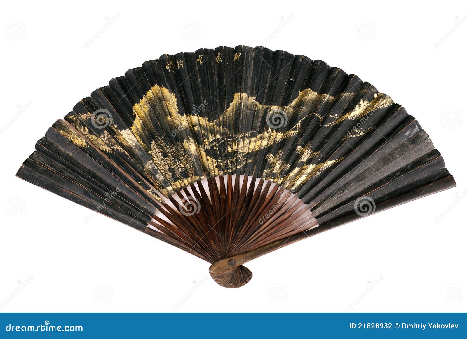Old chinese fan stock photo. Image of horizontal, elegance - 21828932