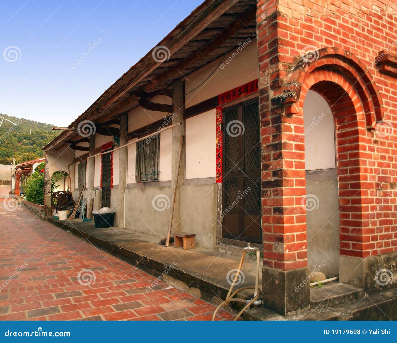 Old Chinese Farmhouse stock photo. Image of traditional - 19179698