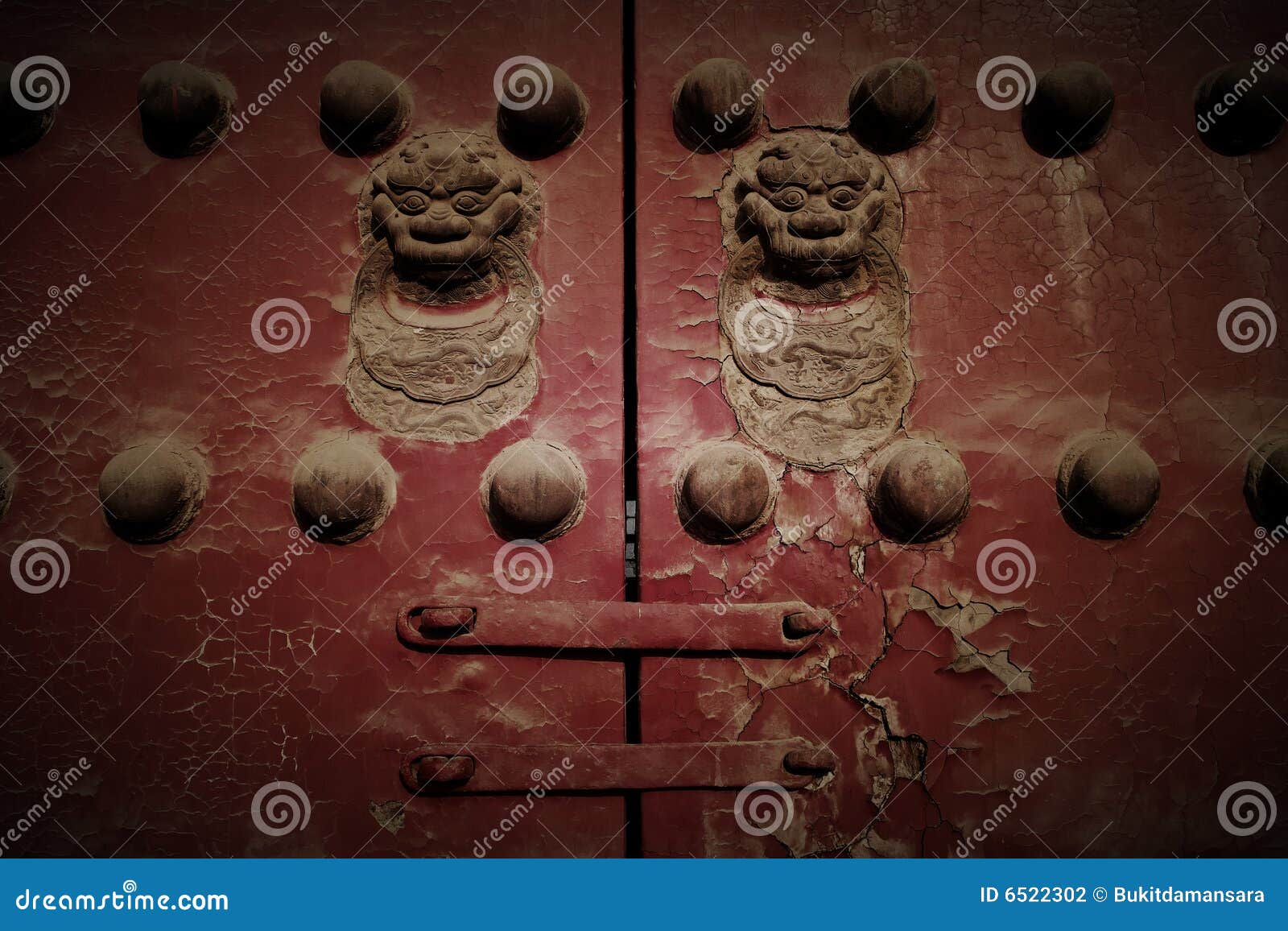 Old Chinese Gate: Aged Style Stock Photo - Image of mystery, entrance ...
