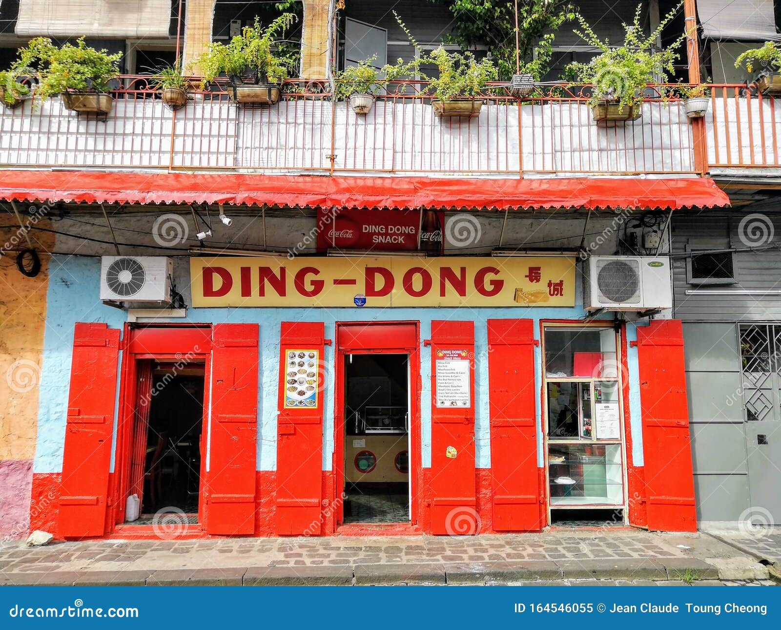 Old Chinese Restaurant Port Louis Mauritius. Editorial Image - Image of ...