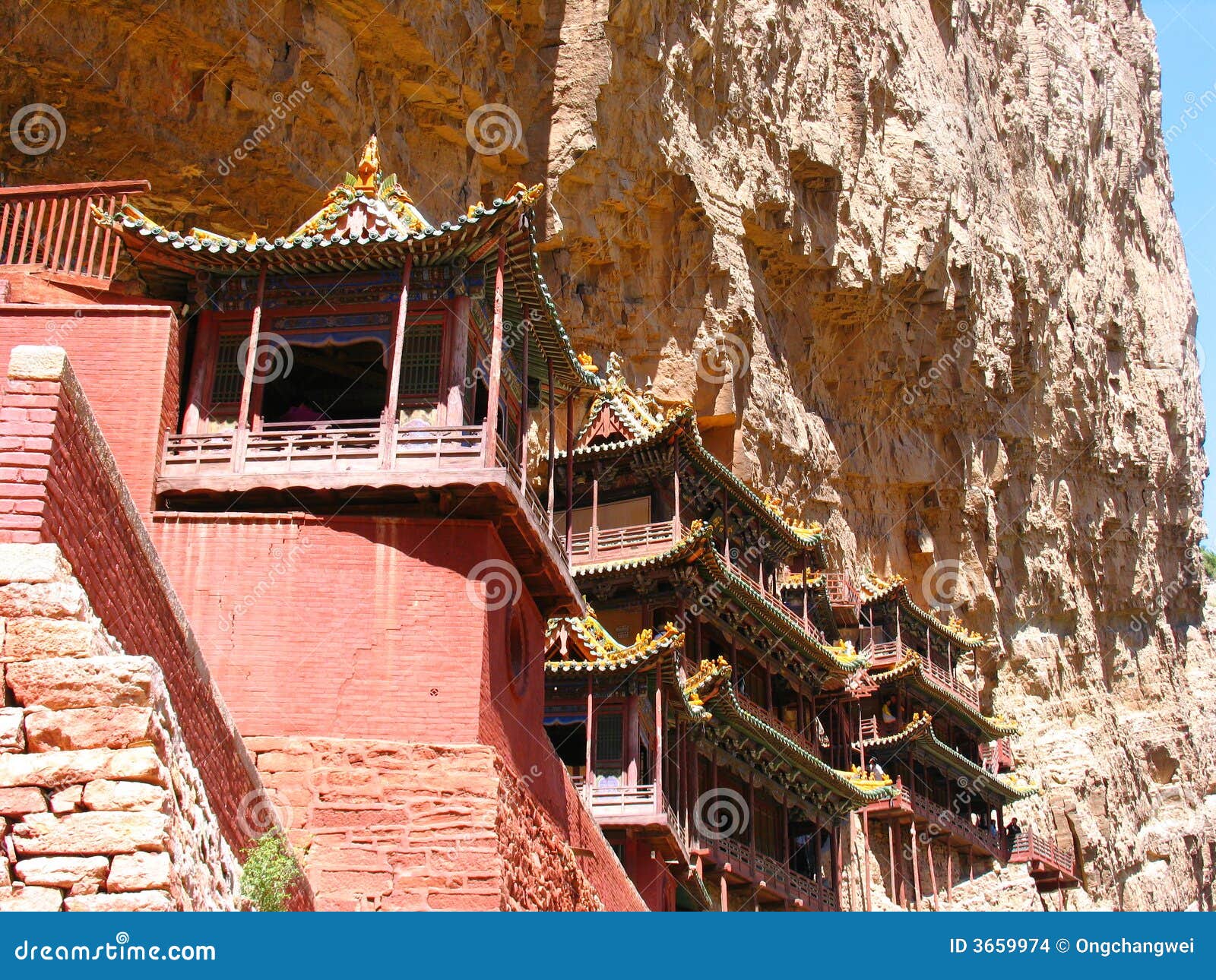Old Chinese Temple stock photo. Image of mountain, archicture - 3659974