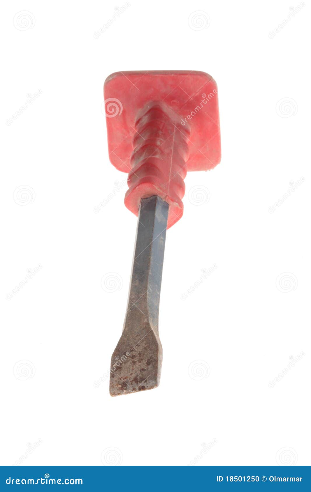 Old chisel stock photo. Image of handle, metal, woodworking - 18501250