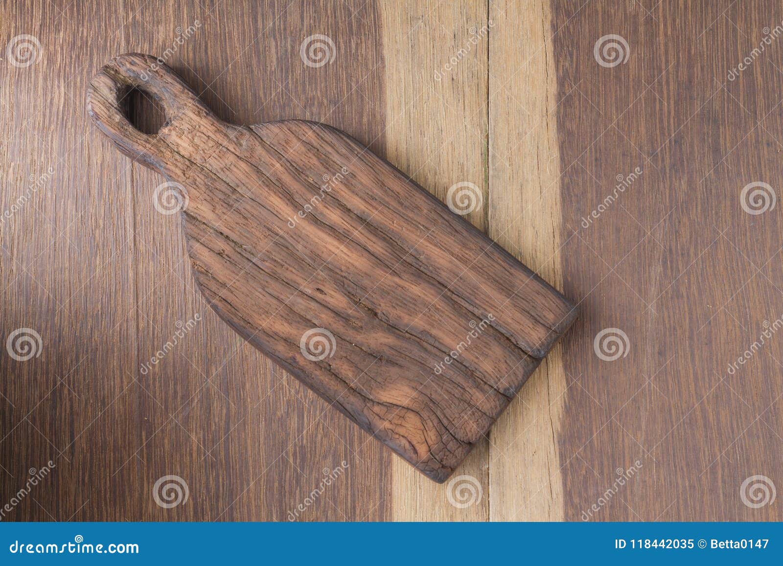 Old chopping board stock image. Image of dark, desk - 118442035