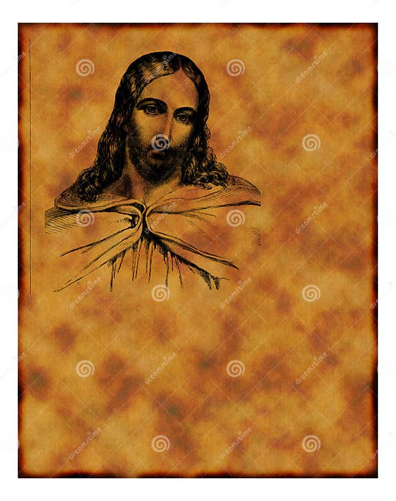 Old Christian parchment stock image. Image of mark, parchment - 7248915