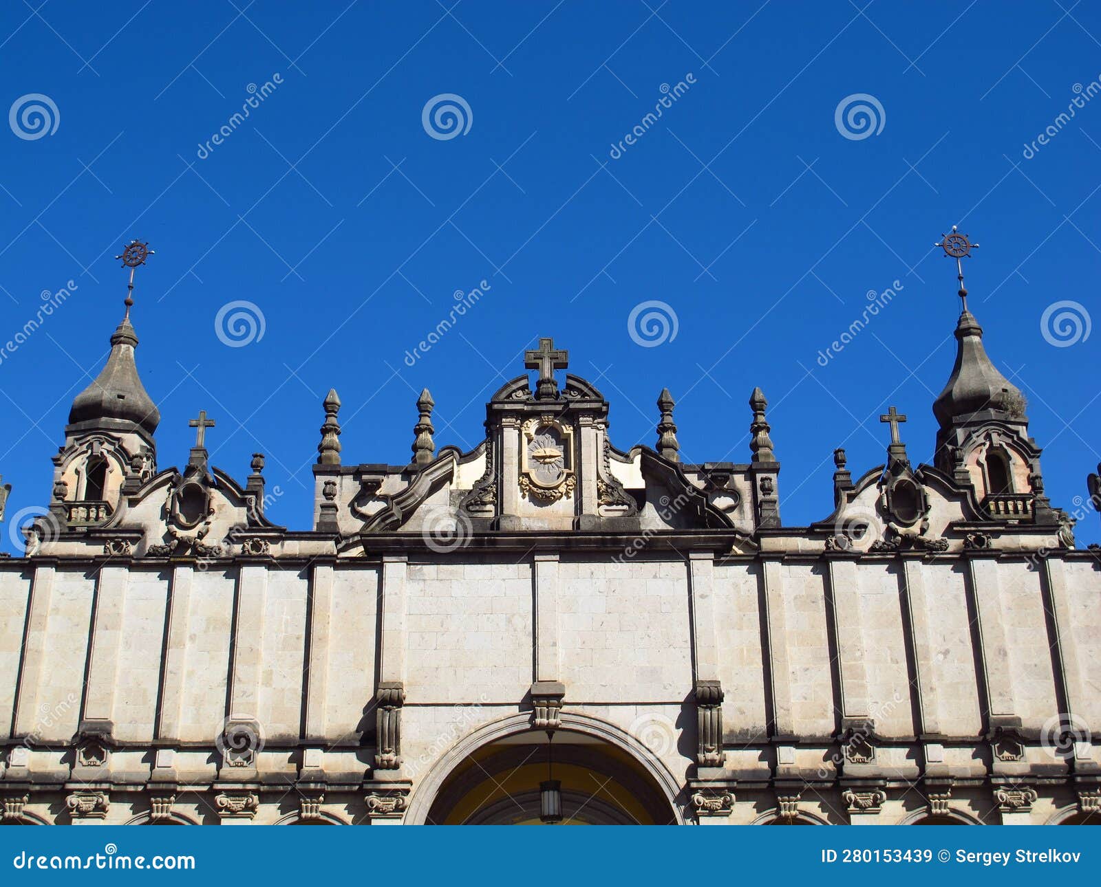 The Old Church in Addis Ababa, Ethiopia Stock Image - Image of landmark ...
