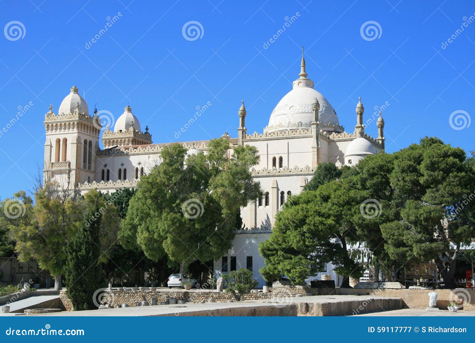 Old Church at Carthage stock image. Image of elements - 59117777