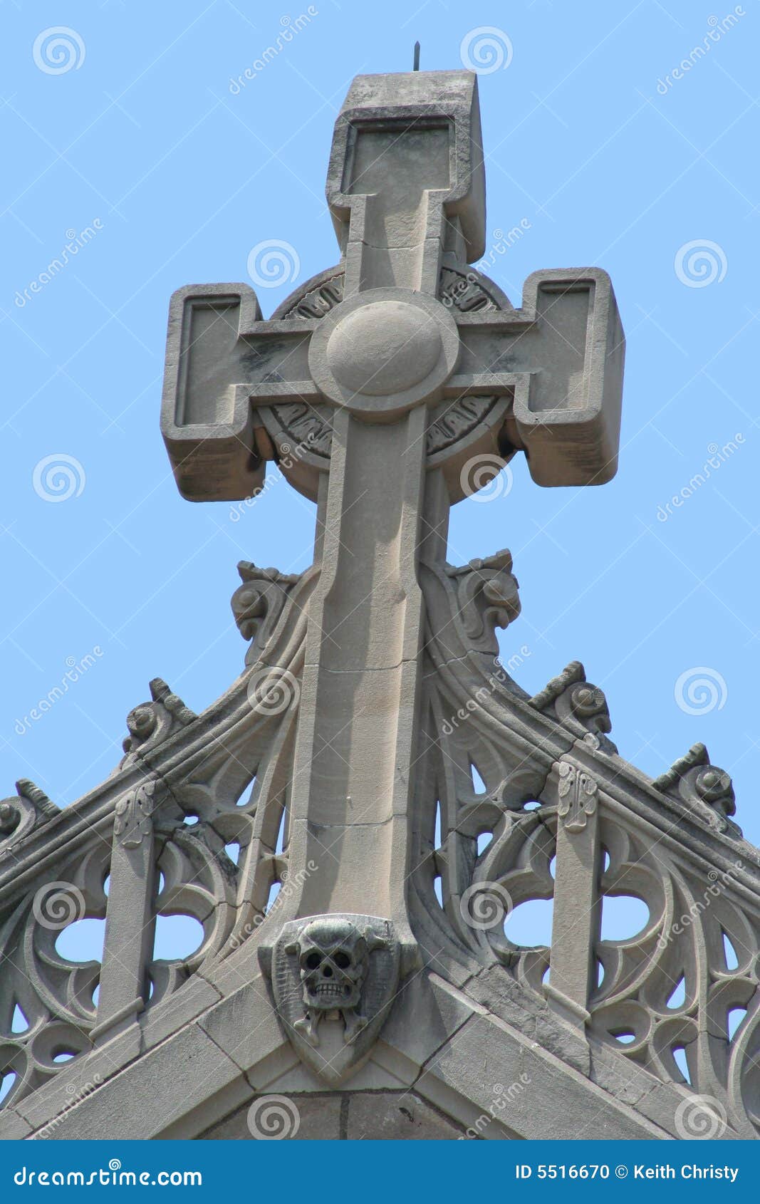 Old Church Cross Picture. Image: 5516670