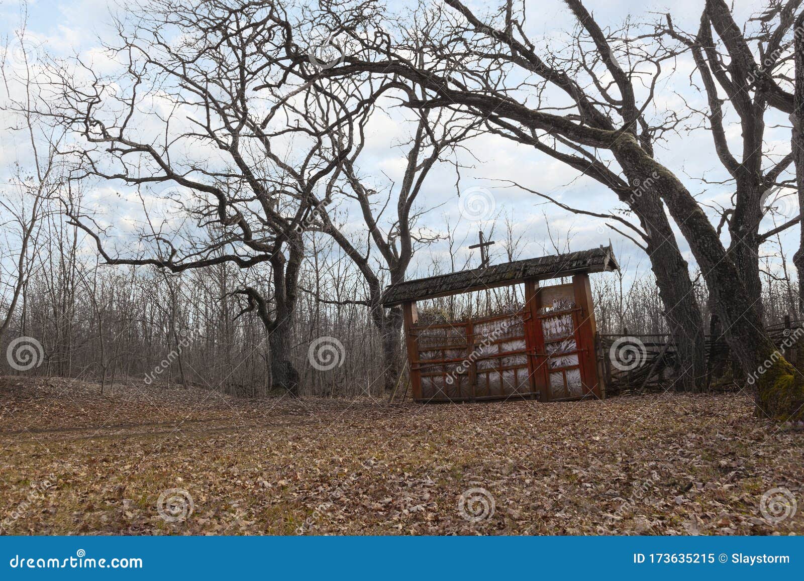 Old Church gate. Old park stock image. Image of christ - 173635215