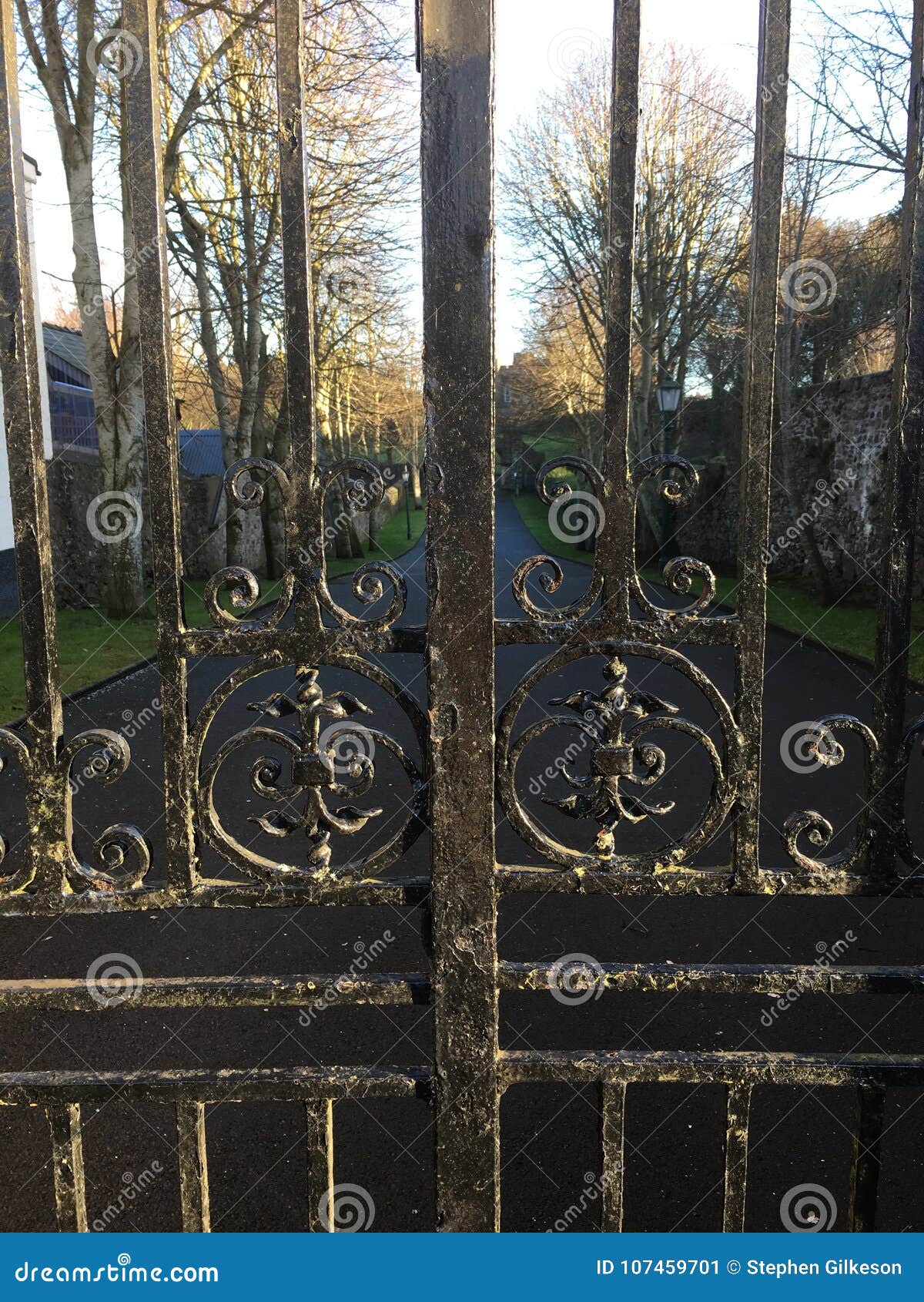 Church Gates Royalty-Free Stock Photography | CartoonDealer.com #92753489