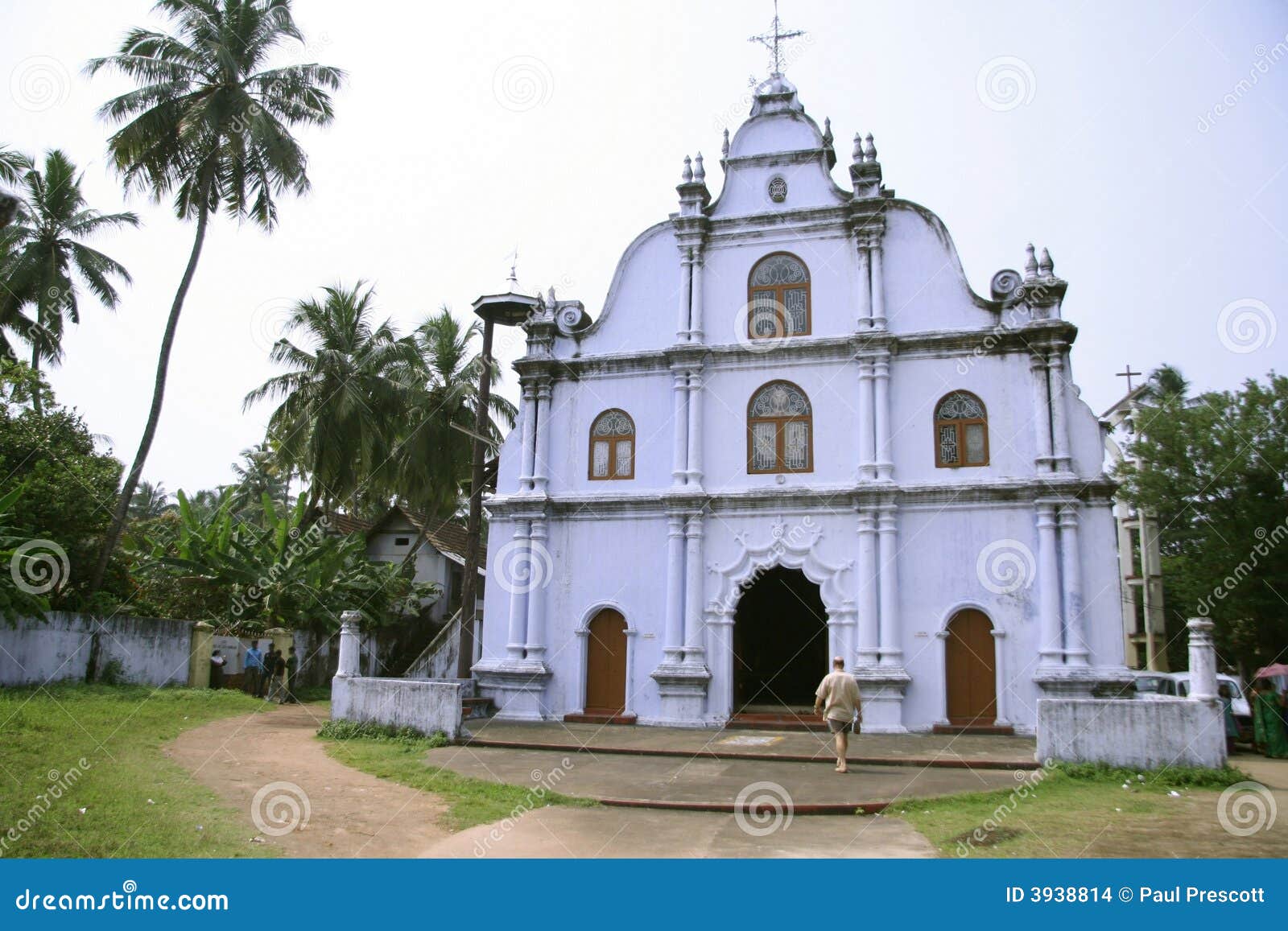 Old church in india stock photo. Image of imposing, holy - 3938814