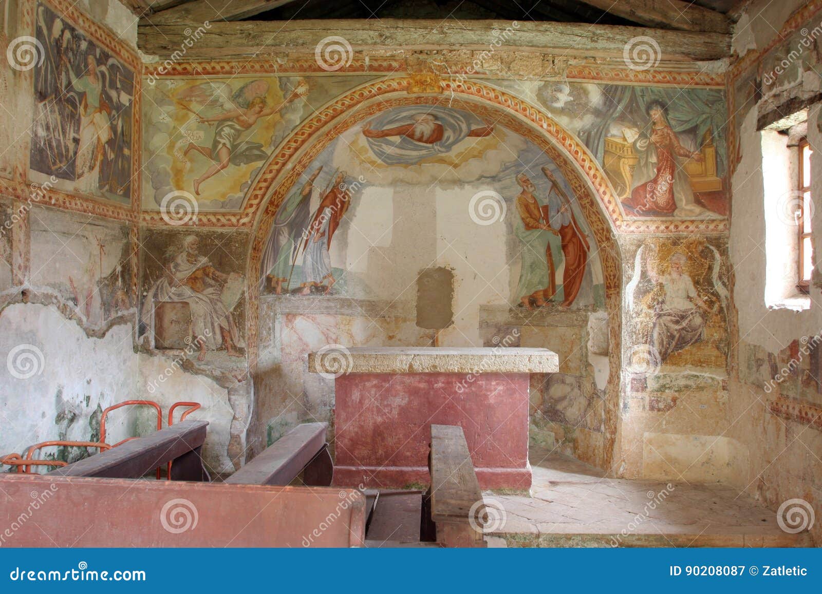 Old church stock image. Image of christ, arch, catholicism - 90208087