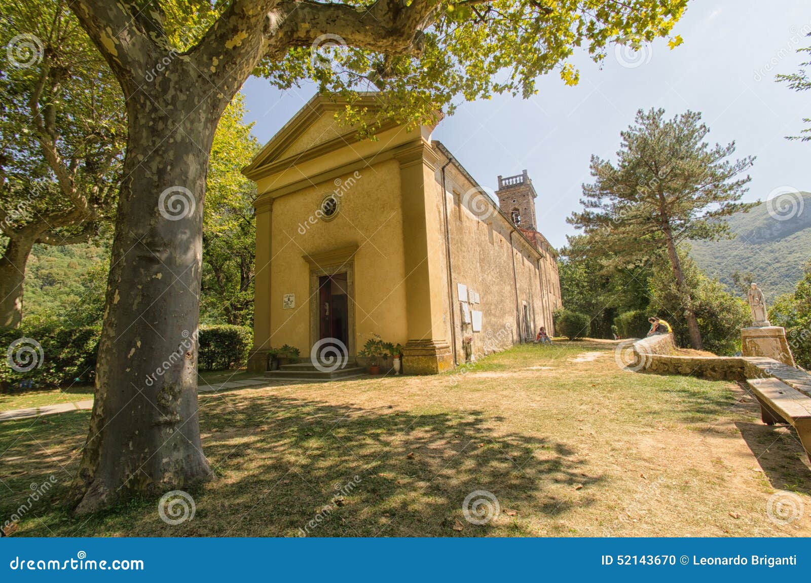 Old Church in Italian Countryside Stock Photo - Image of exterior ...