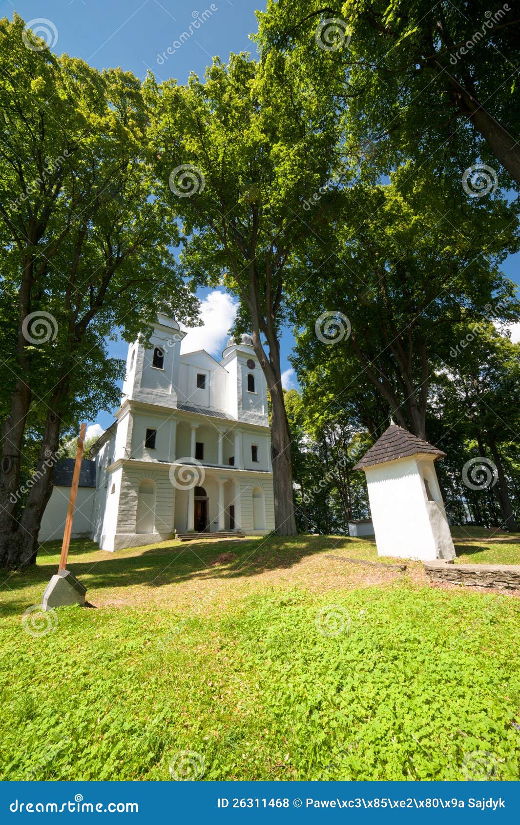Old church landscape stock photo. Image of view, ancient - 26311468
