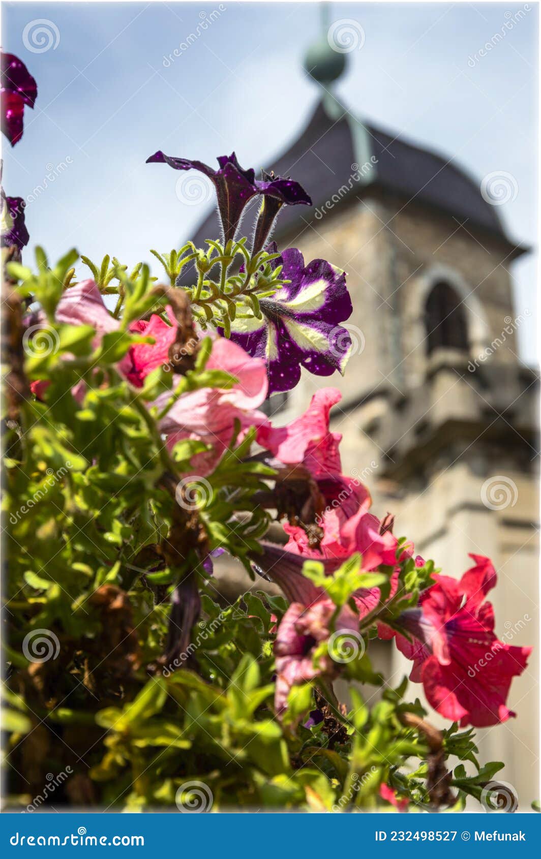 An Old Church of Maria Magdalena in Medieval Village Perouges, France ...