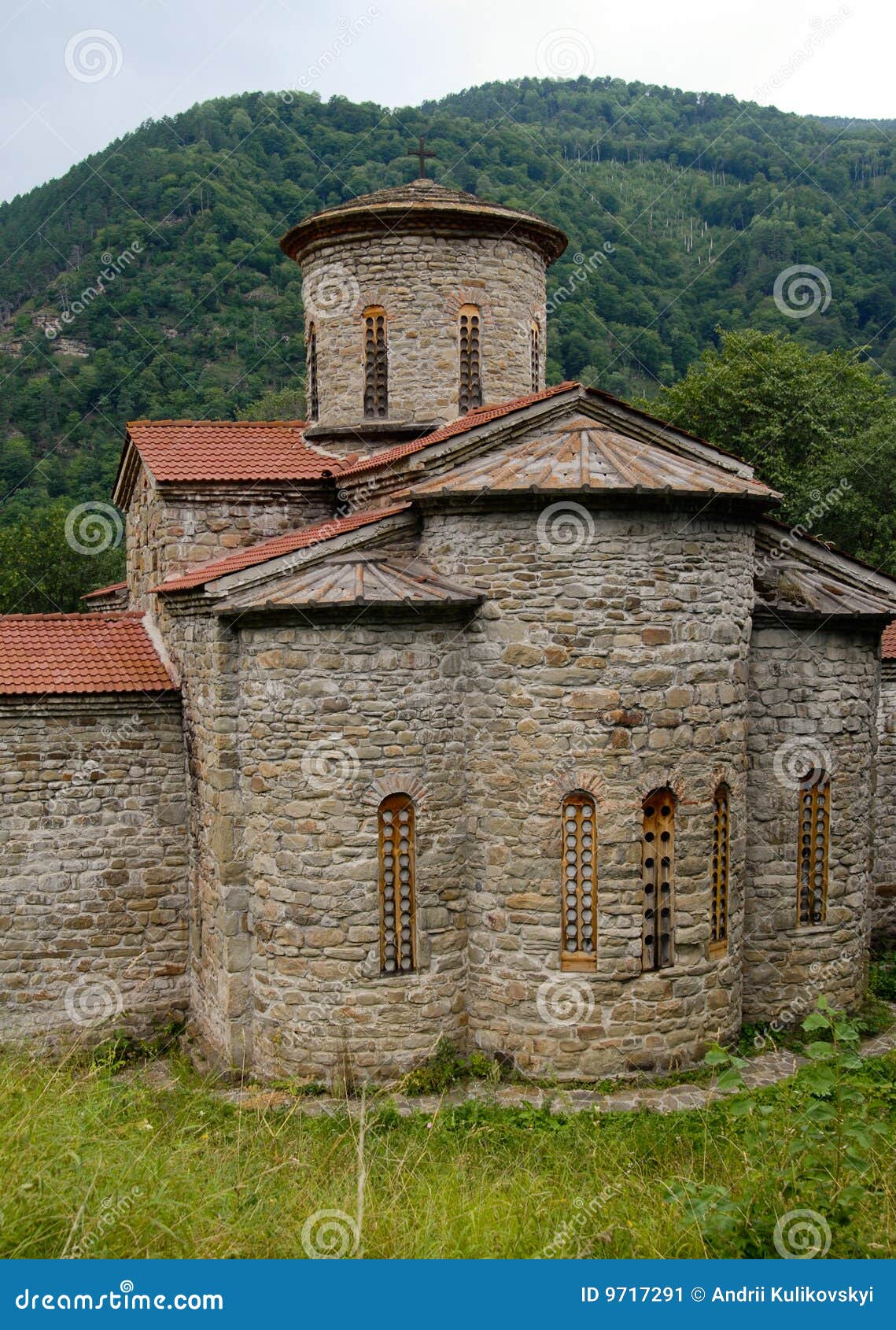 Old church in mountains stock image. Image of christianity - 9717291