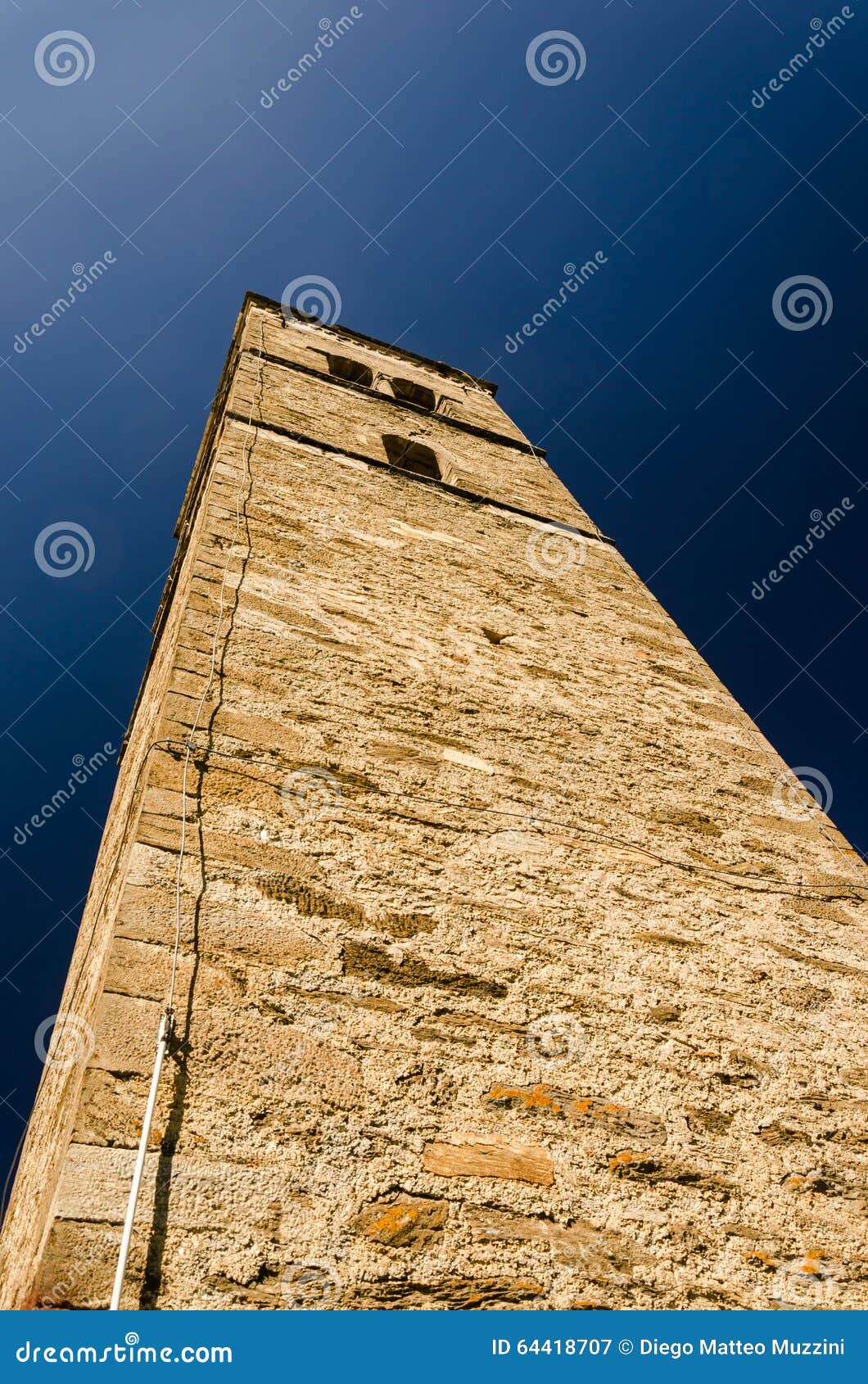 Old church over a blue sky stock image. Image of ancient - 64418707