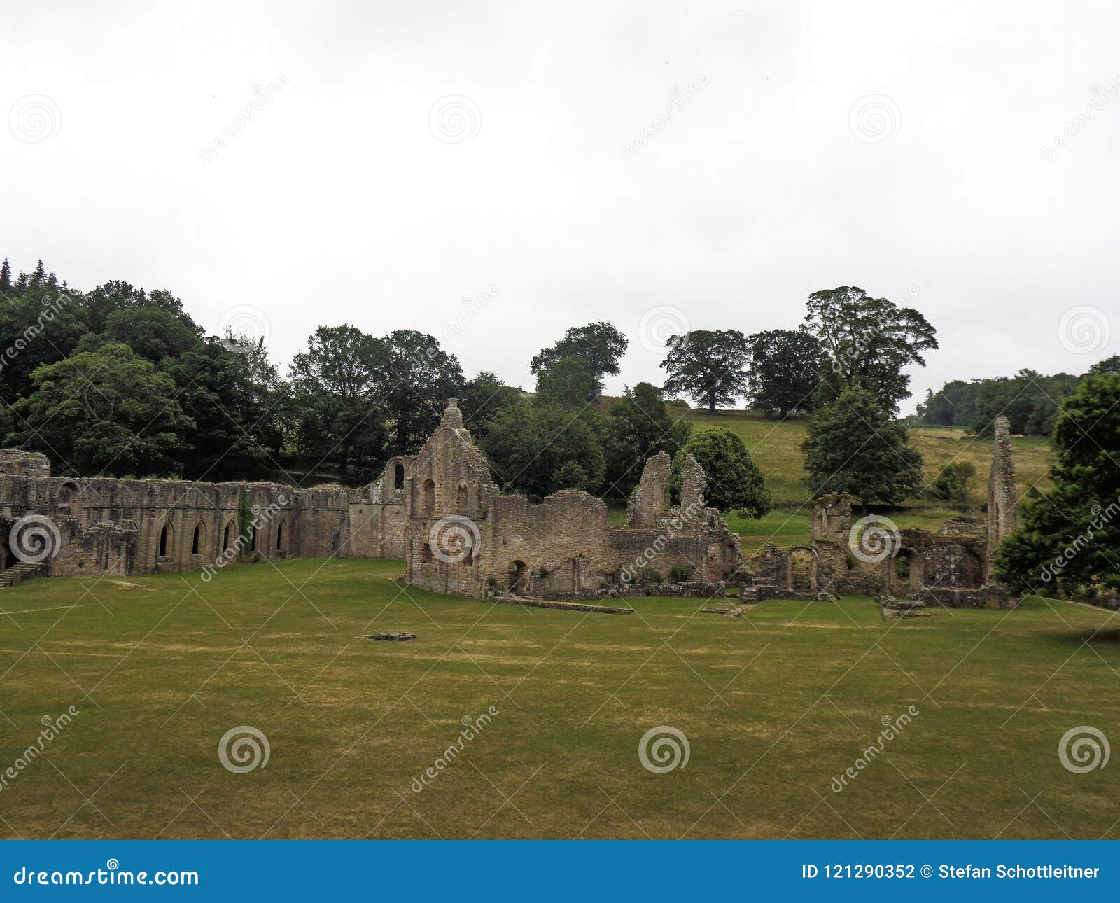 An Old Church Ruin in England Stock Photo - Image of future, archway ...