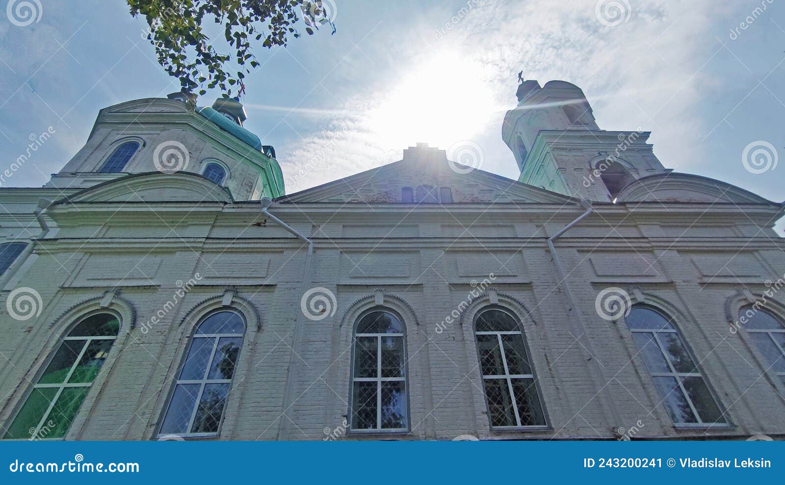 Old church and sun stock image. Image of dome, palace - 243200241