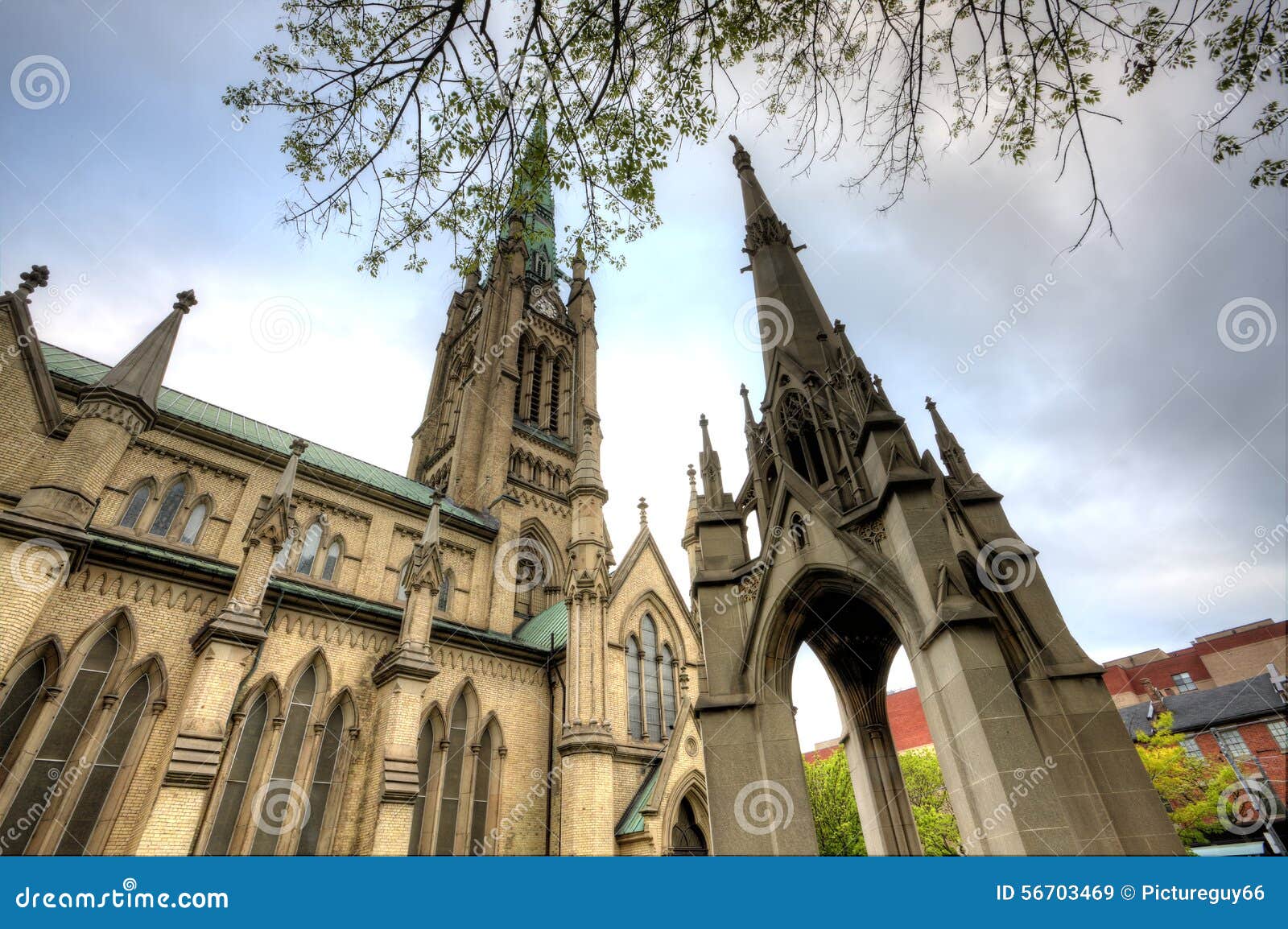 Old Church Toronto stock image. Image of history, toronto - 56703469