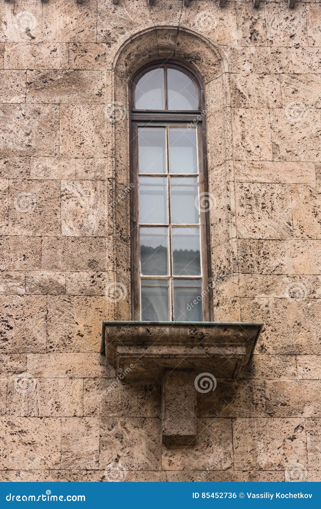 Old Church Window Showing Much Detail and Texture Stock Photo - Image ...