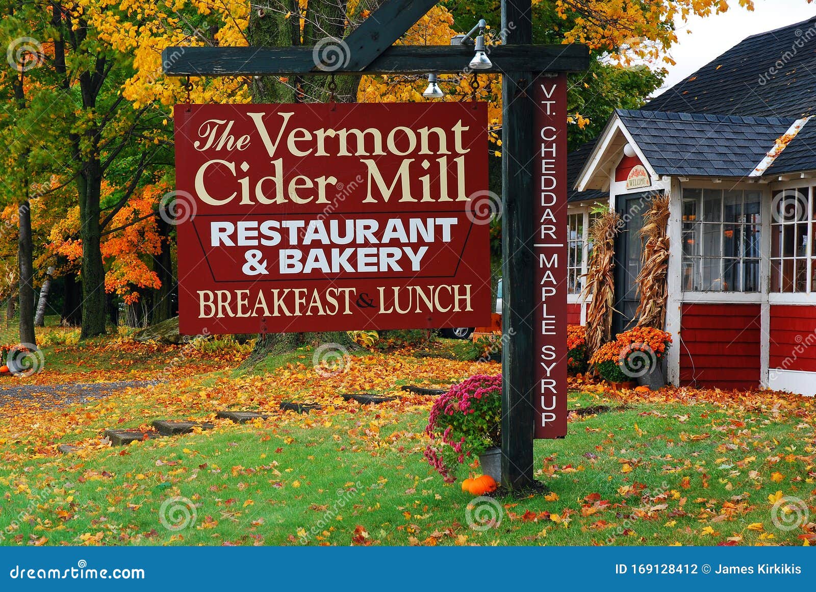 An Old Cider Mill is Now a Diner Editorial Photography - Image of ...