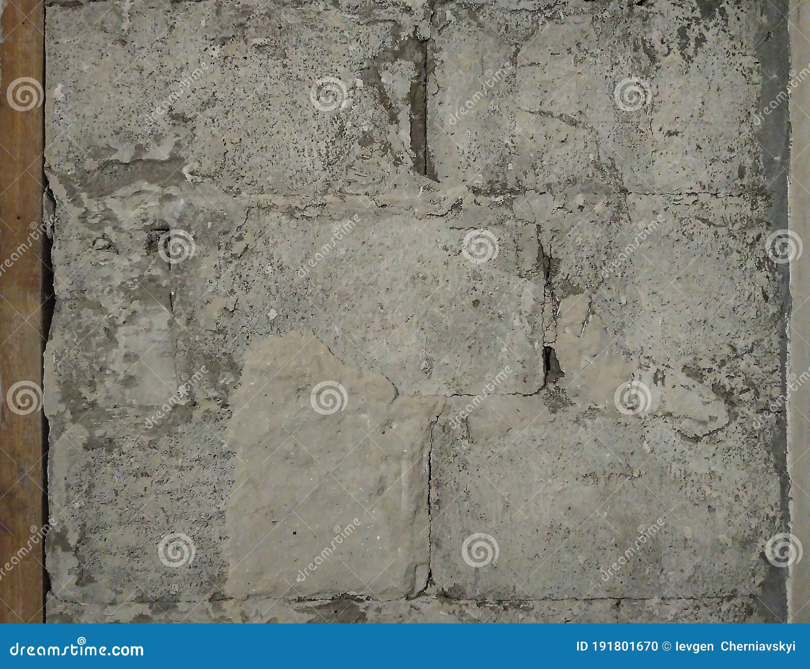 Old Cinder Block Wall Texture Stock Photo - Image of architecture, flip ...
