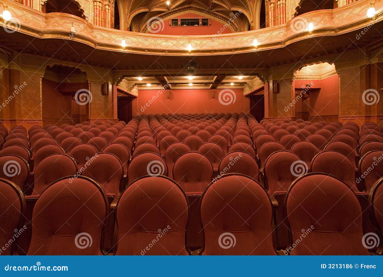 Old cinema interiors stock photo. Image of hall, audience - 3213186