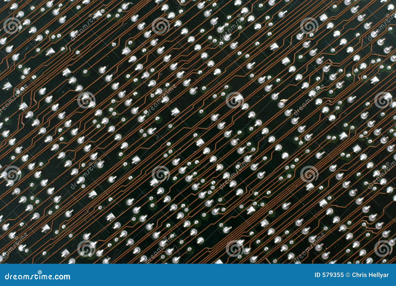 Old Circuit Board stock image. Image of board, route, solder - 579355