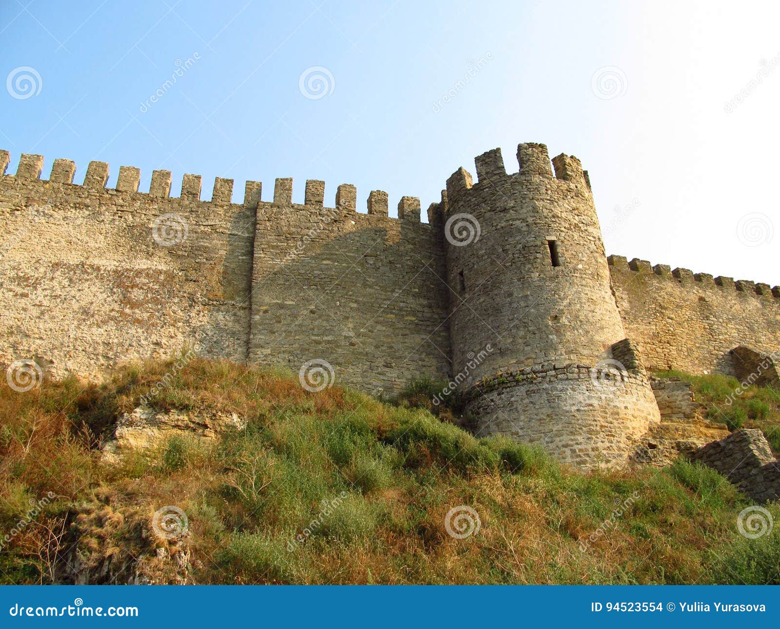 Old Citadel in Belgorod Dnistrovski, Ukraine Stock Photo - Image of ...