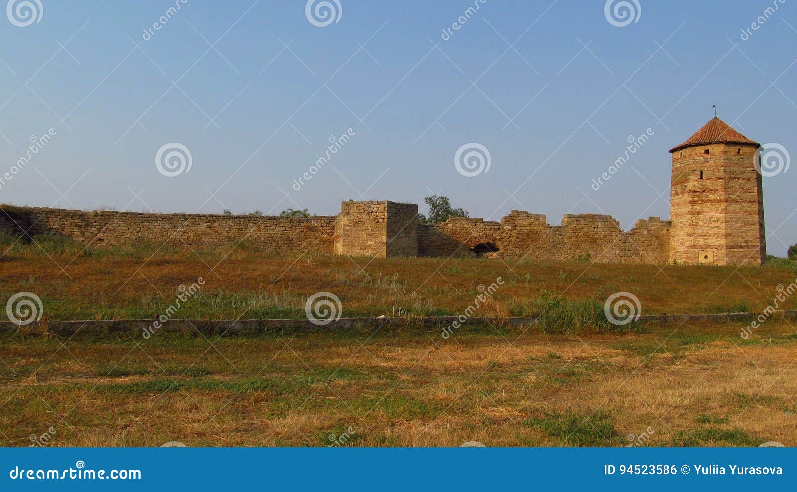 Old Citadel in Belgorod Dnistrovski, Ukraine Stock Photo - Image of ...