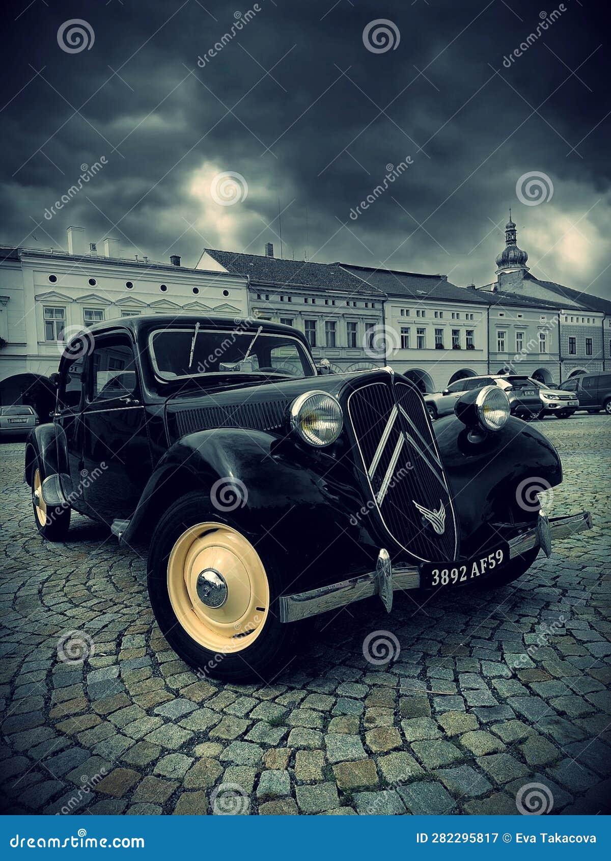 Old Citroen Vehicle Historical Car Editorial Photography - Image of ...