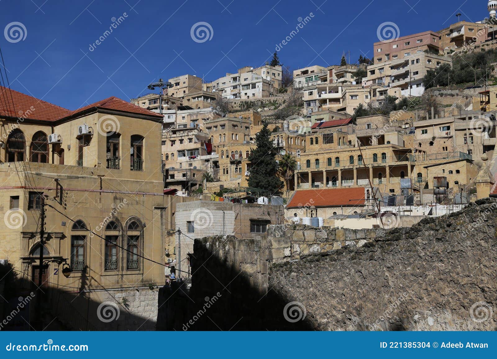 The old city of Alsalt stock photo. Image of city, artechecture - 221385304