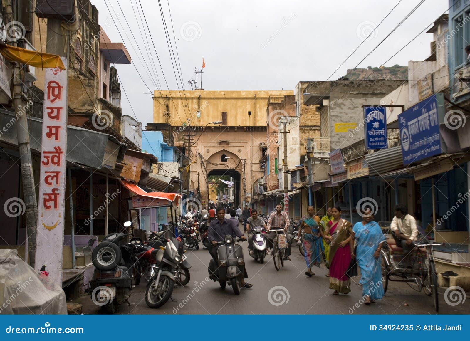 Old City, Alwar, Rajasthan, India Editorial Image - Image of attraction ...