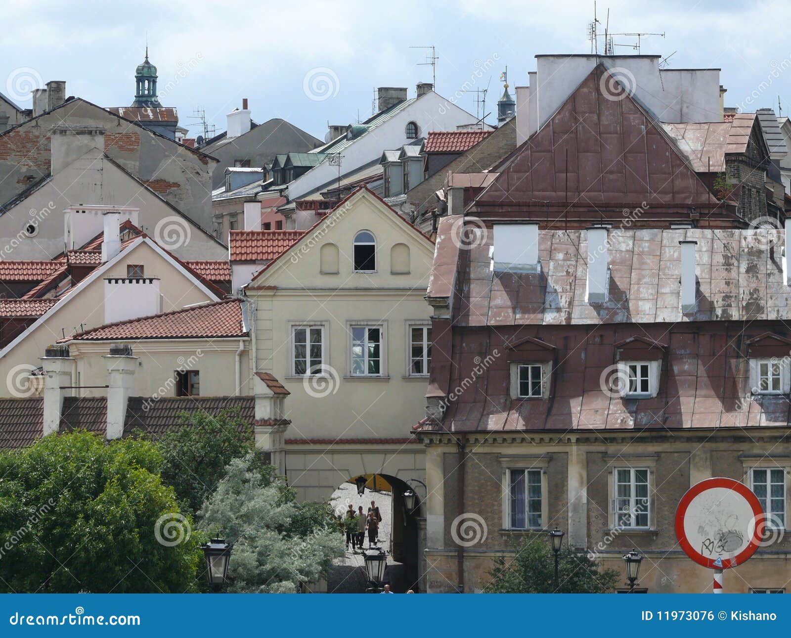 Old city buildings stock photo. Image of town, urban - 11973076