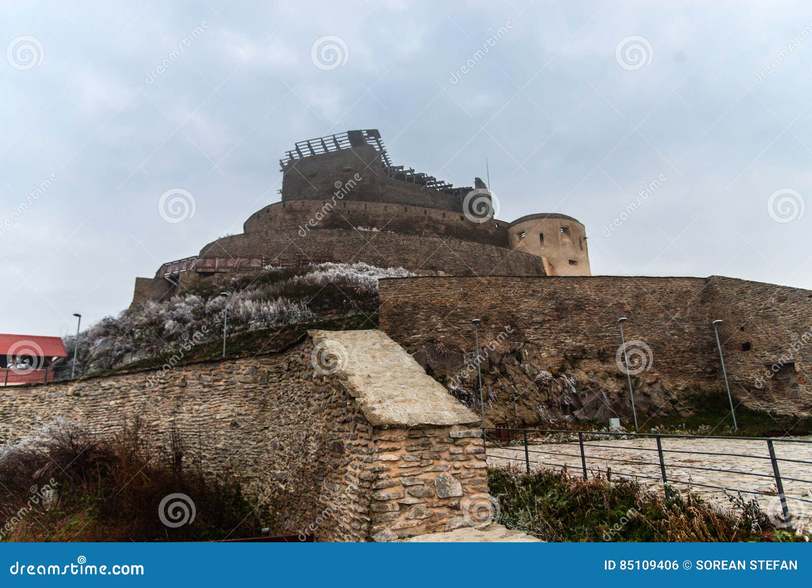 Old city of Deva stock photo. Image of famous, town, tourism - 85109406