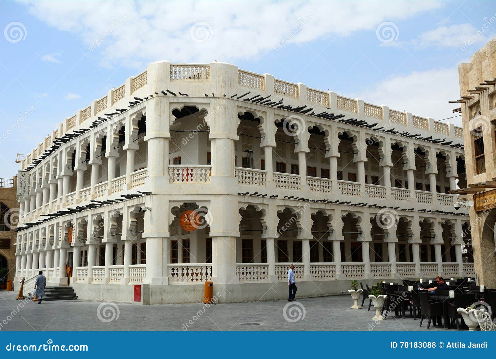 The old city, Doha, Qatar editorial stock photo. Image of market - 70183088