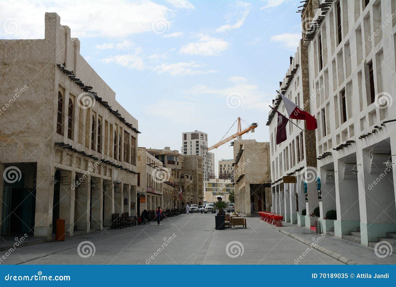 Old city, Doha, Qatar editorial image. Image of culture - 70189035