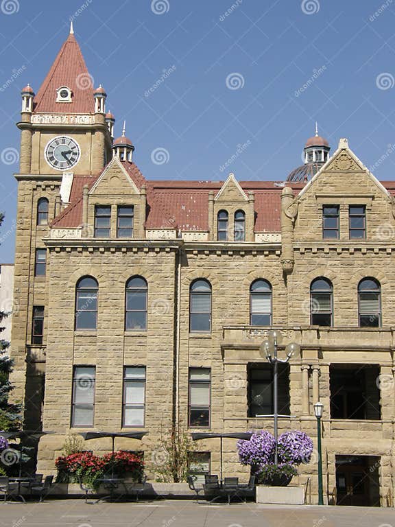 Old City Hall in Calgary, Alberta Stock Image - Image of industry ...
