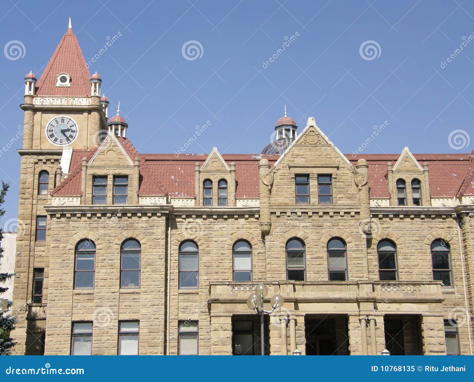 Old City Hall in Calgary, Alberta Stock Image - Image of america ...