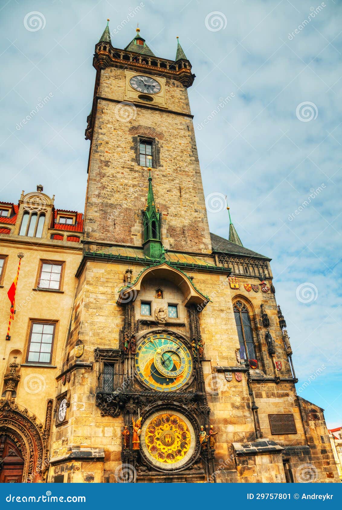 Old City Hall in Prague stock image. Image of baroque - 29757801