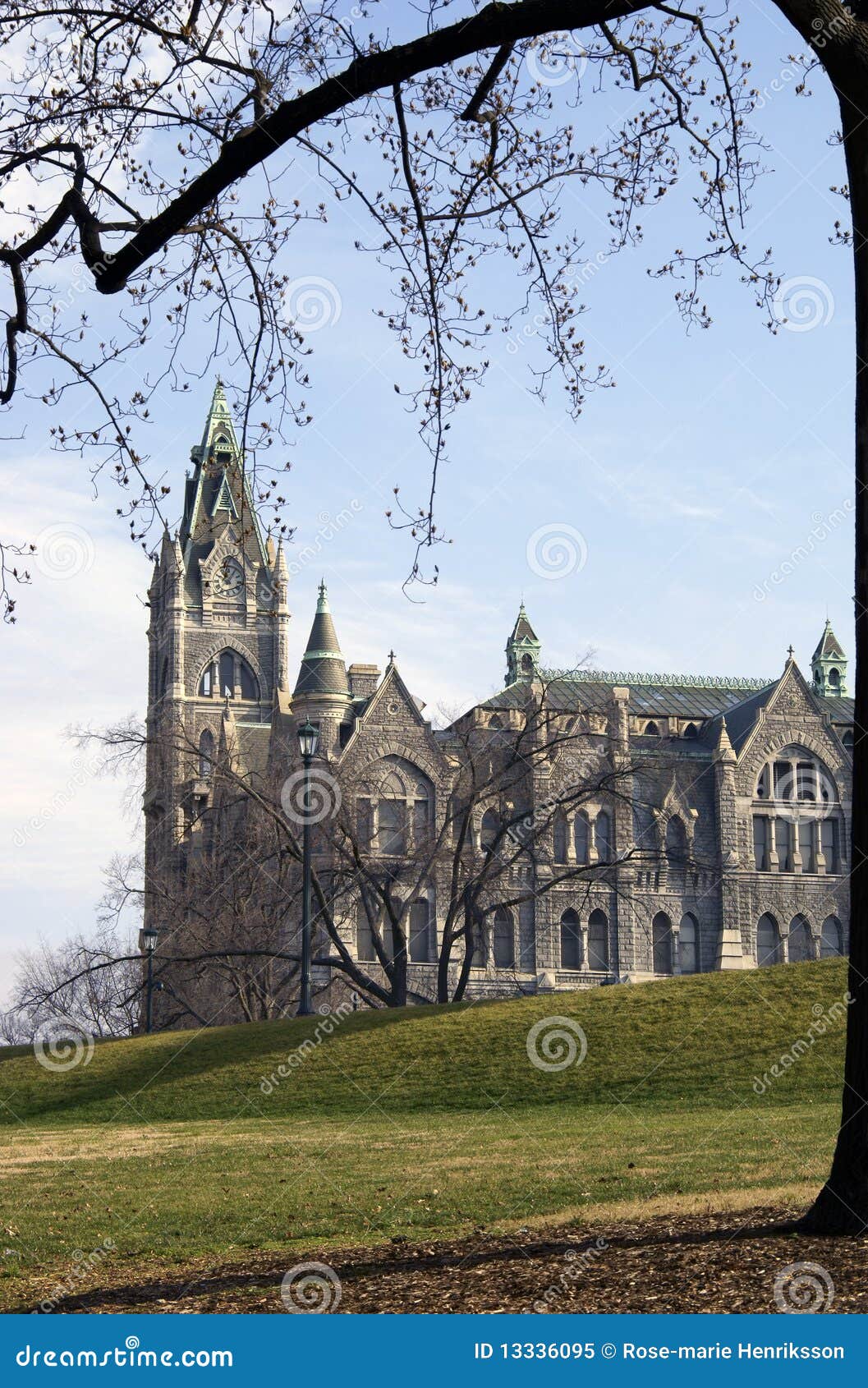 Old City Hall in Richmond, Virginia Stock Image - Image of lawn ...